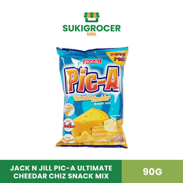 Jack n Jill Pic-A Ultimate Cheedar Chiz Snack Mix 90G | Shopee Philippines