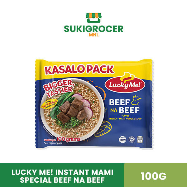 Lucky Me! Instant Mami Special Beef na Beef 100G | Shopee Philippines