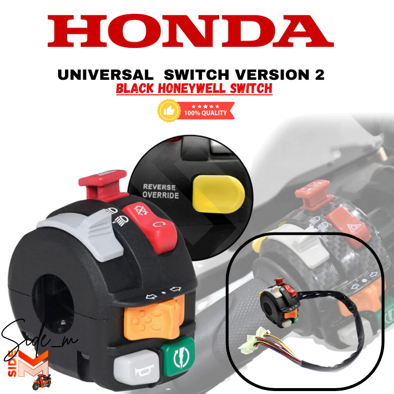Honda PCX160 CBS Handle Switch ALL IN ONE UNIVERSAL Honeywell SWITCH ...