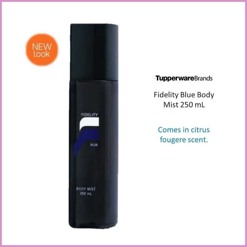 FIDELITY^e$BLUE/m^BODY$s/MIST^t$250/B_ml%D:TUPPERWARE_v%BRANDS | Shopee ...