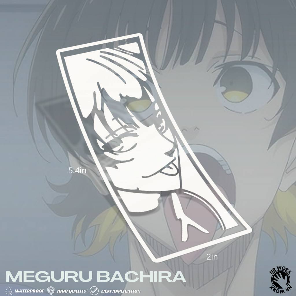 Blue Lock Meguru Bachira Vinyl Decal Anime Sticker | Shopee Philippines
