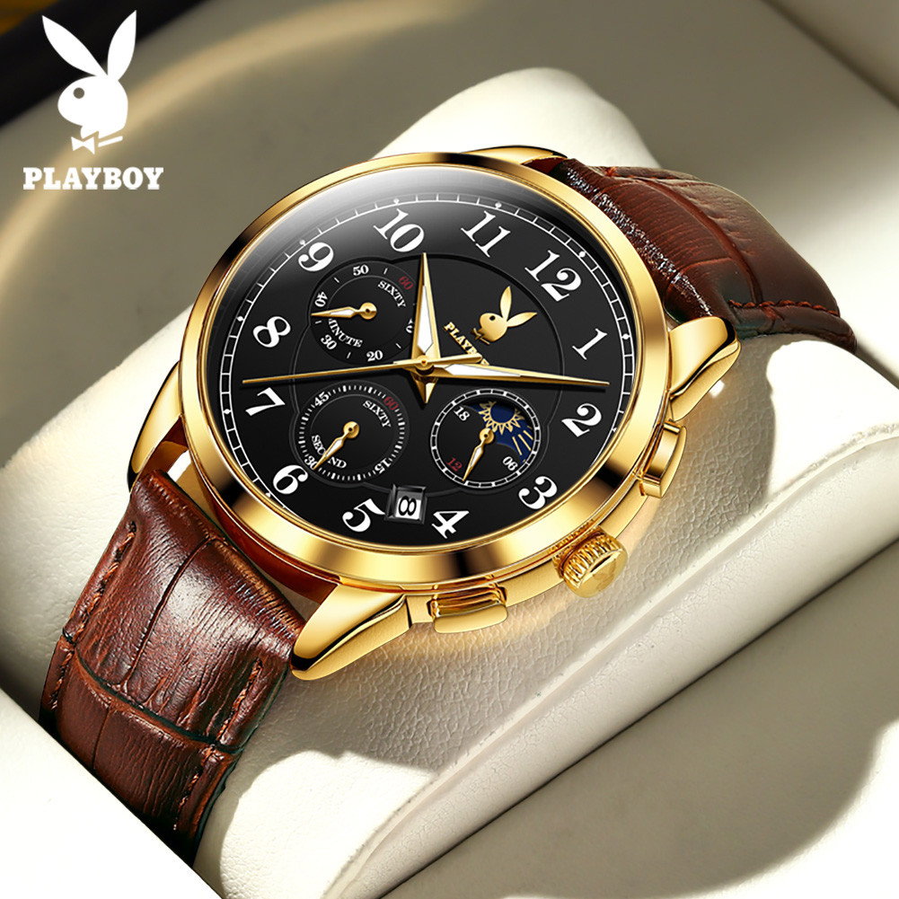 PLAYBOY Watch For Men Branded Relo Water proof Original Chronograph ...