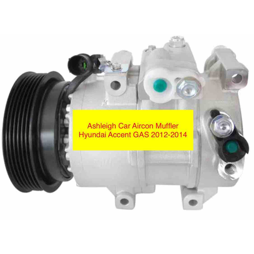 Hyundai Accent 2012-2014 GAS Compressor Car aircon parts Original ...