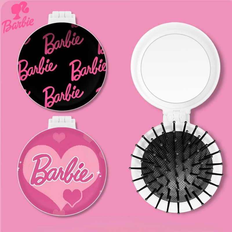 MINISO Creative Barbie New Style Fashion Personalized Cartoon Compact ...