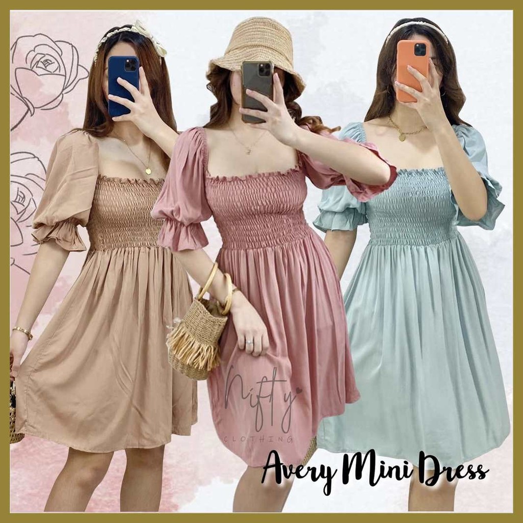 Avery^W:Mini`J)Dress$Dy$|^JD#Nifty.HS]Clothing#eJ.Ph | Shopee Philippines