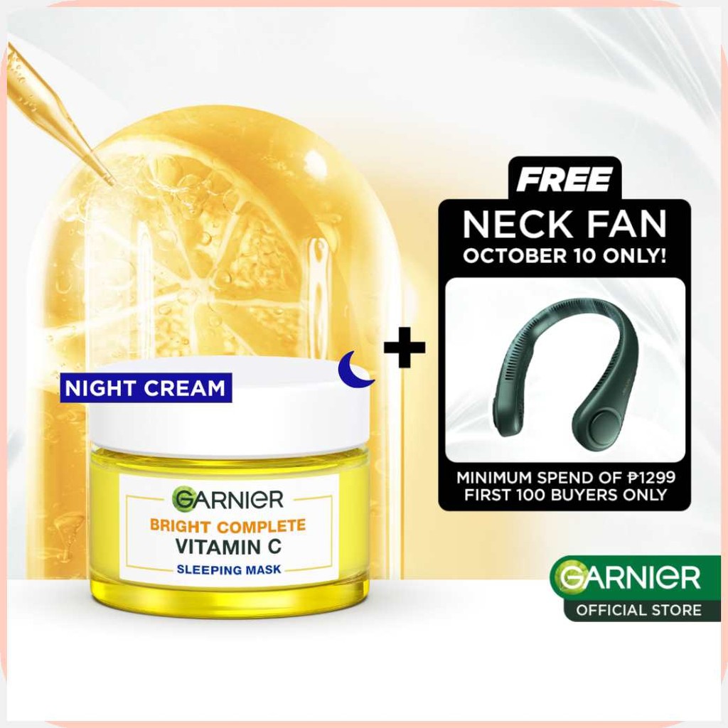 Garnier"SF_Bright~uC|Complete:P+Brightening@vW+vL@jn+Wt@Night V+Cream ...