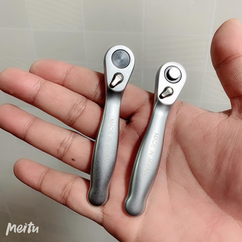 1PC 1/4" Made in Japan Ratchet Socket Wrenches Screwdriver Hex Torque ...