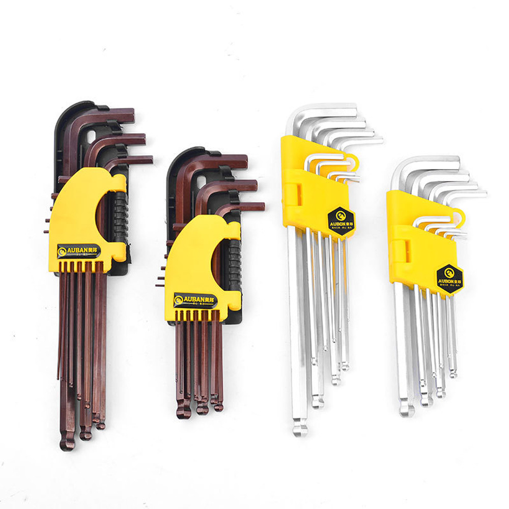 Hexagon Wrenches Internal Hexagonal Wrench Set 9Pcs Cycling L-Shape ...