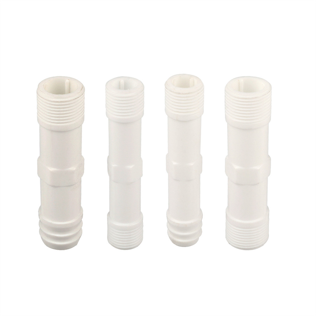 10cm Plastic Water Tap Adapter 1/2" 3/4" Male Thread Tube Connector ...