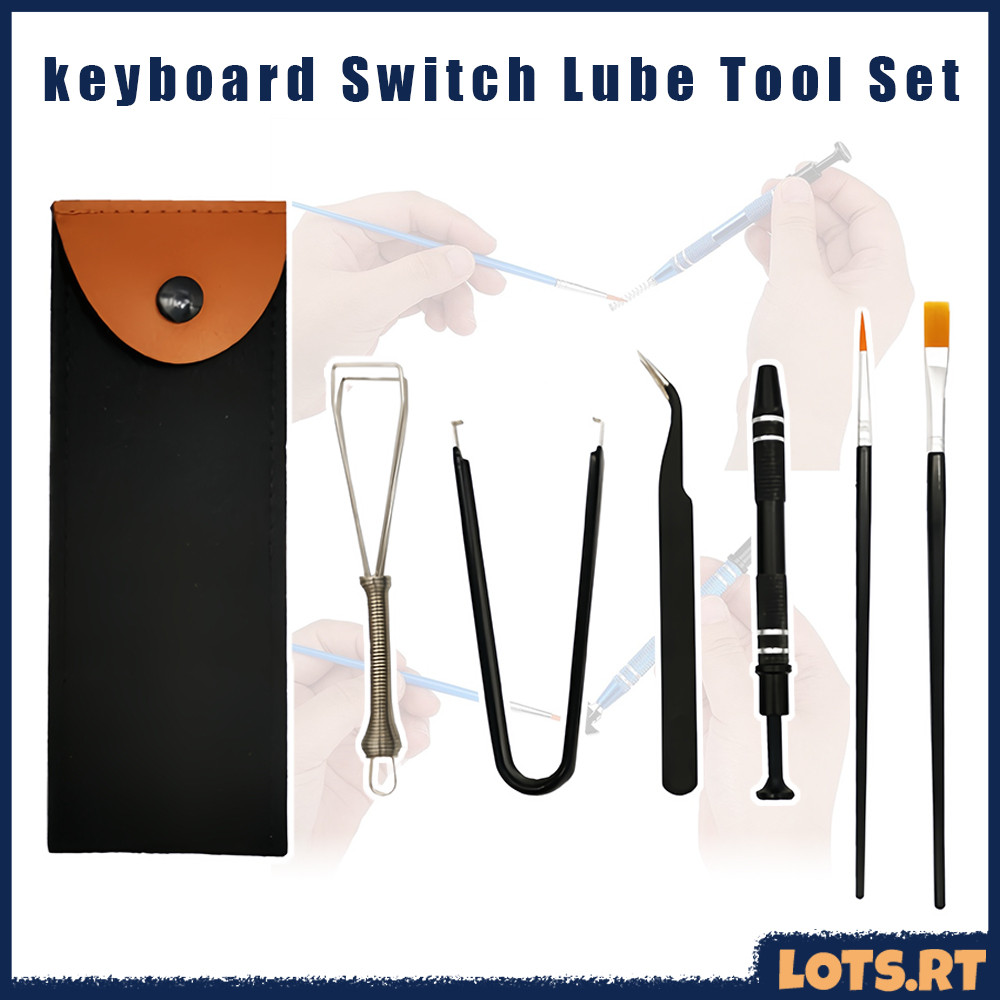 4-6Pcs Keycap Puller and Switch Puller Metal Keyboard Switch Lube Tool ...