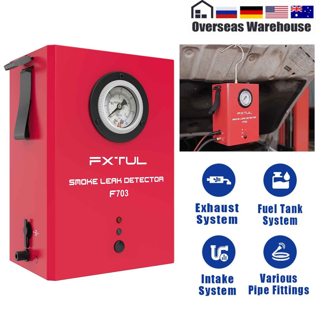 ☢FXTUL F703 Car Smoke Leak Detector Pipe Smoking Generator EVAP ...