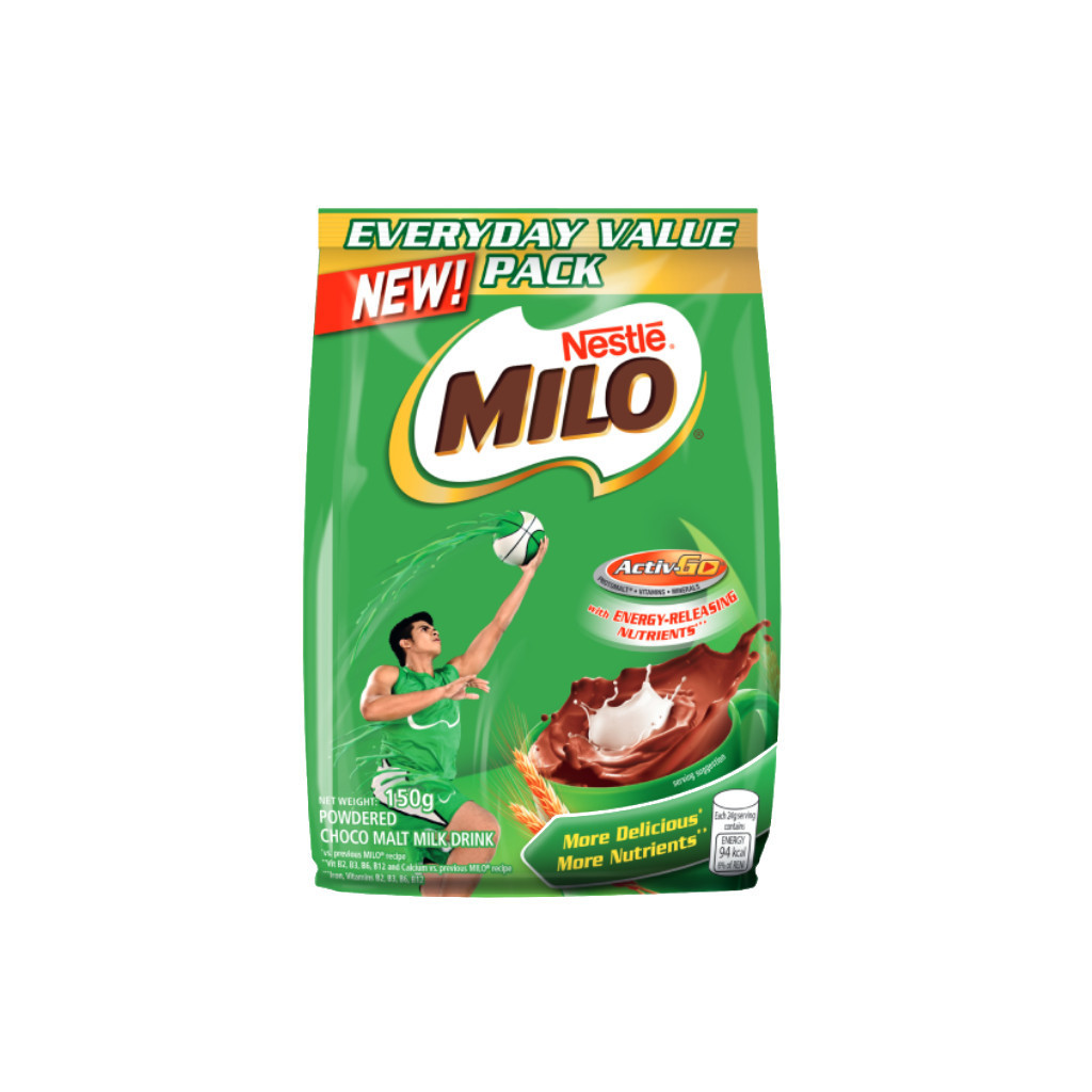 Milo Powdered Choco Malt Milk Drink 150g | Shopee Philippines
