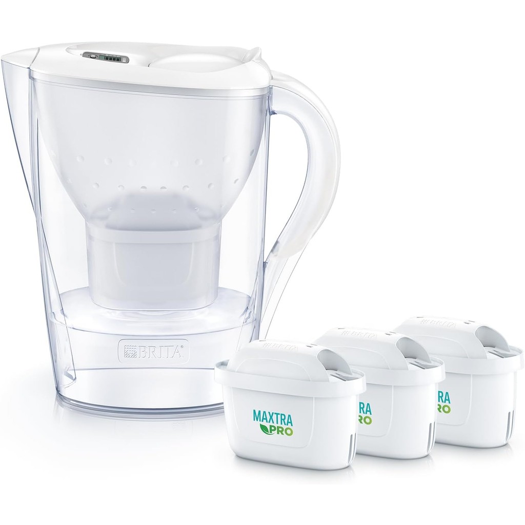 Brita Marella Water Filter Pitcher, Water Purifier, Filtration Capacity ...