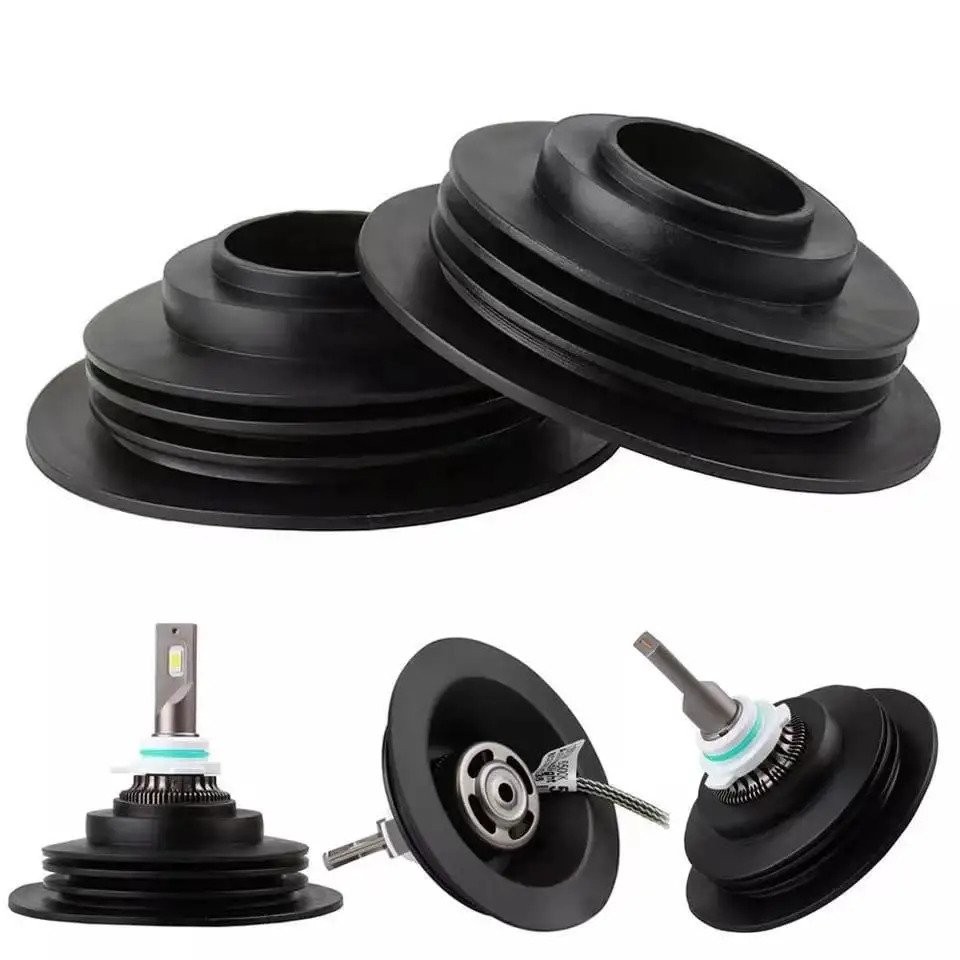Lamp Light Rubber Dust Cover Car Motorcycle LED Headlight Bulb ...