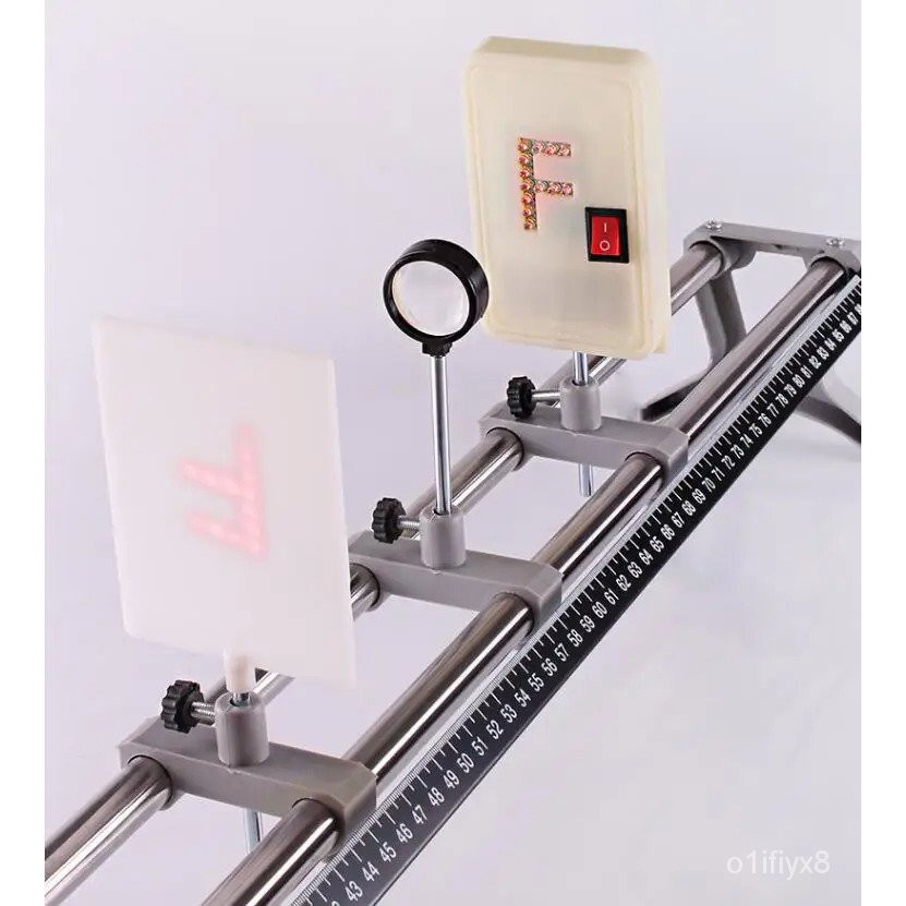 Optical Bench for Middle School Pinhole Imaging Demo Refraction and ...