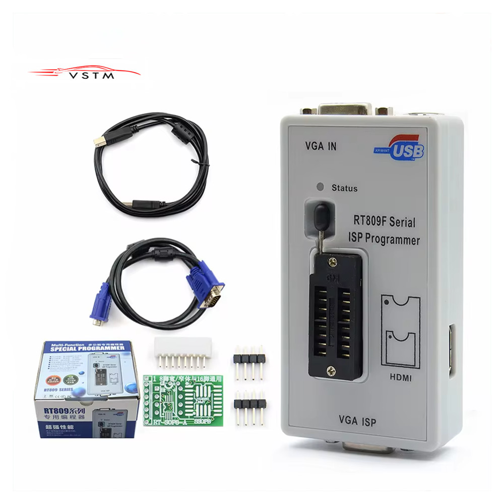 ๑EMMC RT809F Serial ISP Programmer VGA LCD with RT-SOP8-A Simple ...