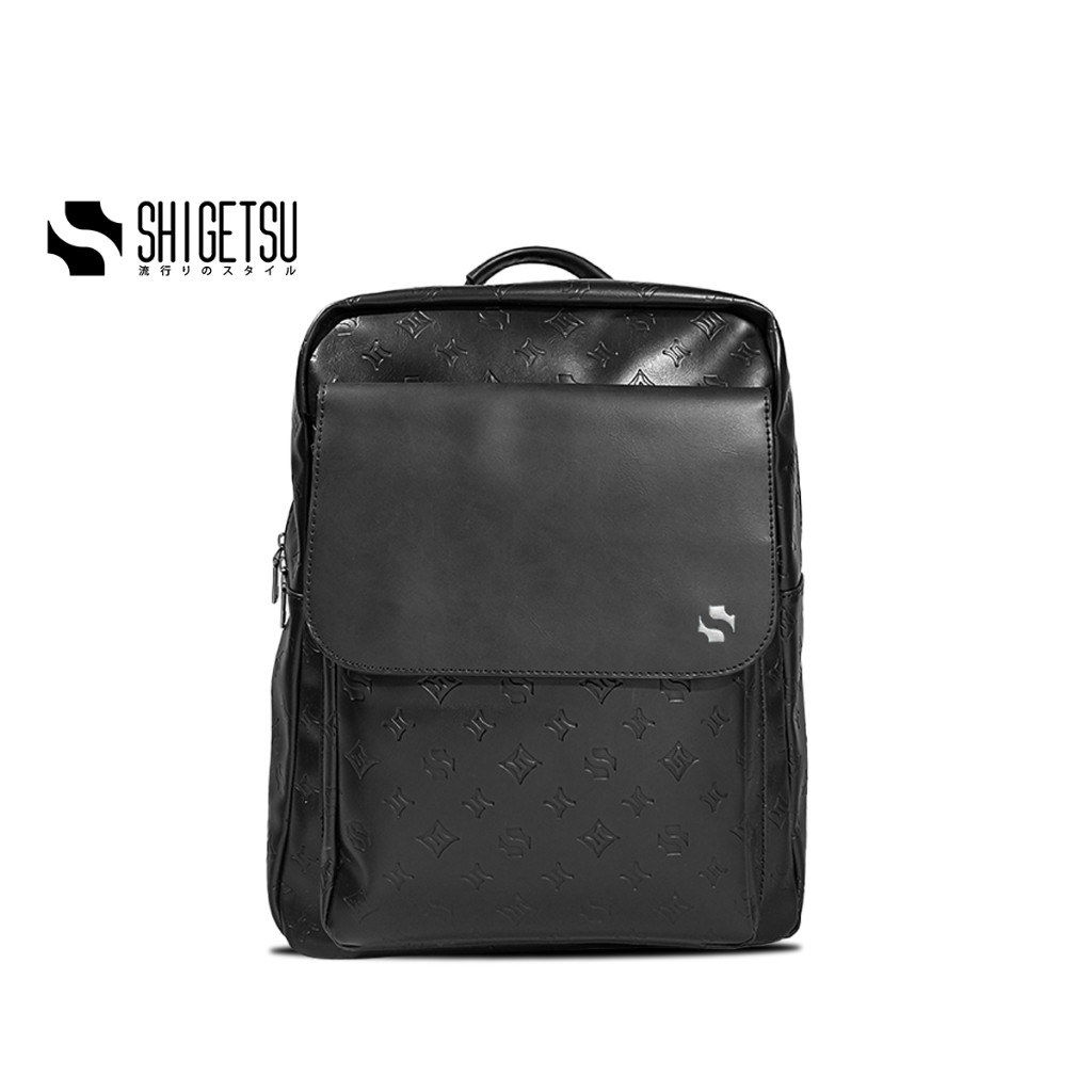 Shigetsu Leather Backpack Collection for Men Bag for School | Shopee ...