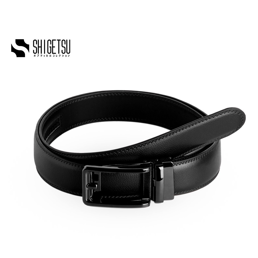 Shigetsu KOBE Leather Belt Collection for Men original automatic buckle ...
