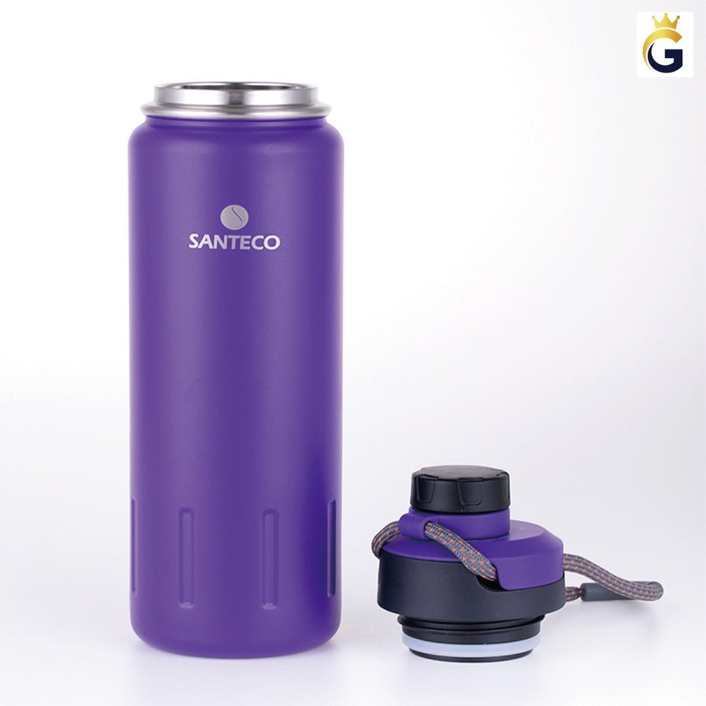 SANTECO Ktwo Sports Bottle, 24 oz, Stainless Steel, Vacuum Insulated | Shopee Philippines