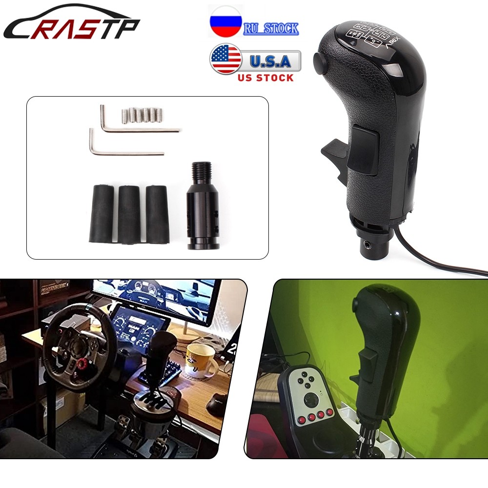 유Free Shipping PC USB Gear Simulator Shifter Knob For Logitech G923 G29 ...