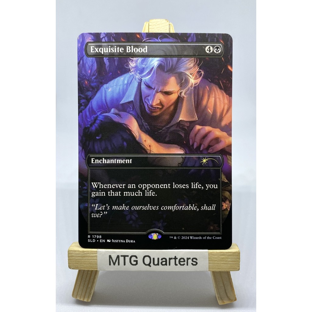 Pr0xy Card - Exquisite Blood #1798 (Borderless) | Secret Lair Drop (SLD ...