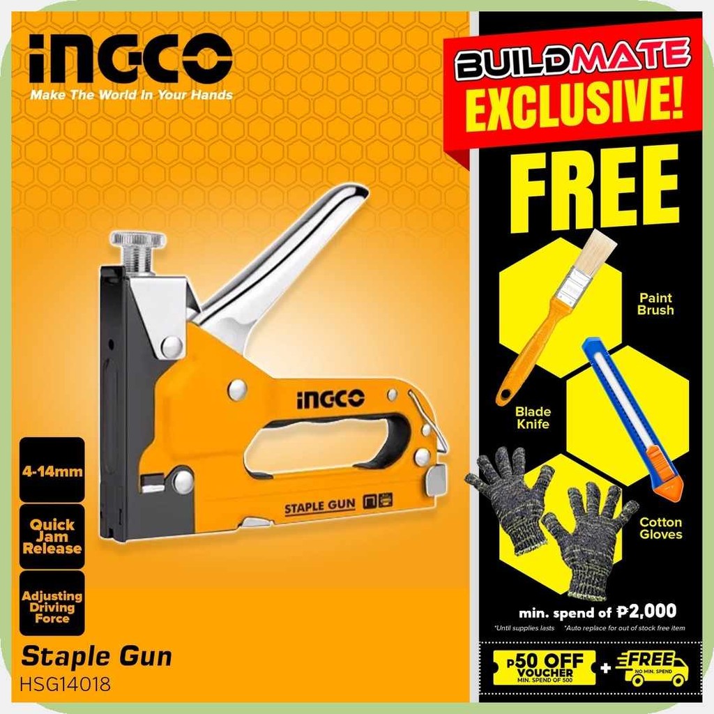 BUILDMATE^g?Ingco*xO?Industrial*rH?Gun*n?Tacker*C?Stapler*i?Staple*H ...
