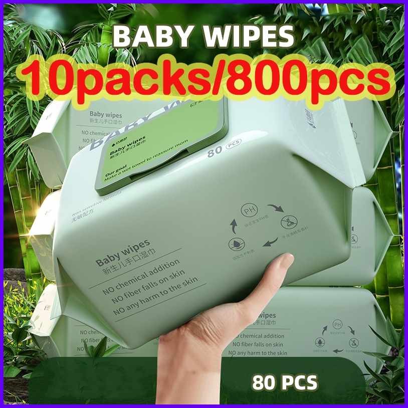 10pack{fu;Organic@H-Baby=GN(Wipes|Sm((Non-Alcohol-wet|aH)wipes)}zL ...