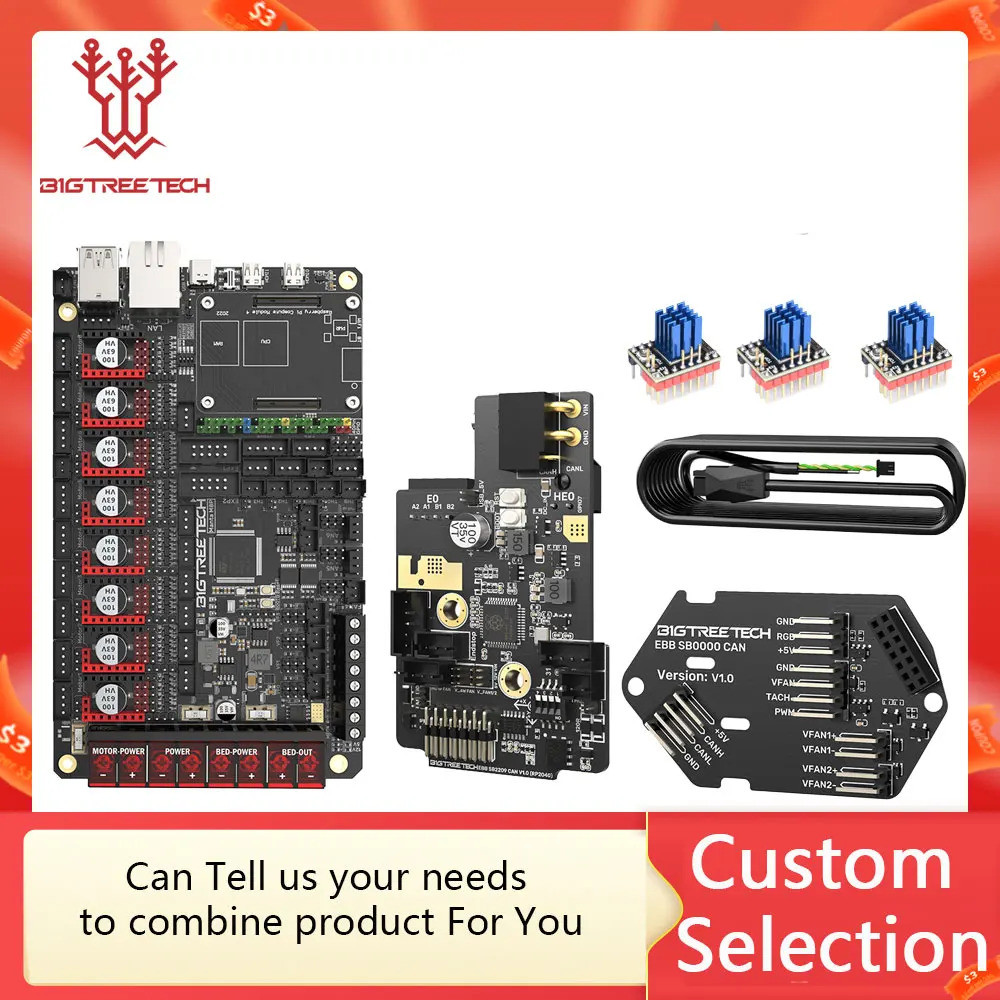 BIGTREETECH MANTA M8P V1.0 Motherboard TMC2209 Klipper Marlin VS ...