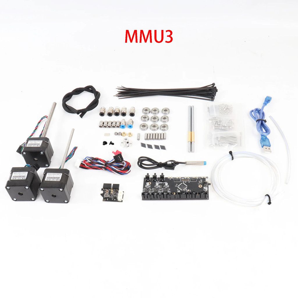Prusa I3 MK3 MK3S MK4 MMU MMU3 Kit Multi Material Control Board Motors ...