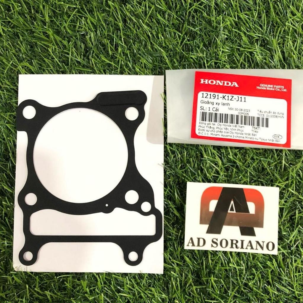 HONDA PCX160 PACKING BLOCK GASKET CYLINDER COMP 12191-K1Z-J11 GENUINE | Shopee Philippines