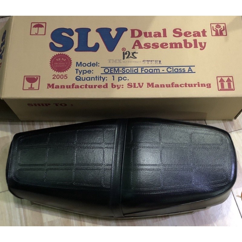 TMX125 ALPHA SLV DUAL SEAT W/SIDING STEEL | Shopee Philippines