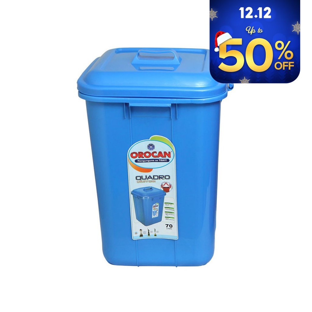 Orocan 8470 PA Quadro Utility Can With Cover 70L | Shopee Philippines