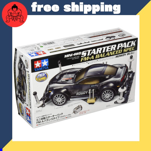 TAMIYA Mini 4WD REV Series No.10 Starter Pack FM-A Balance Type (Rowdy ...