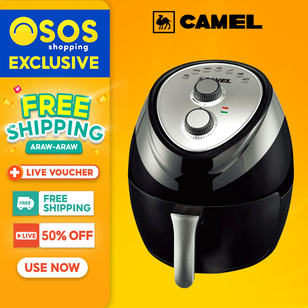 CAMEL CAF-701 Healthier Food Fried Non-Stick Air Fryer 7.0L w ...