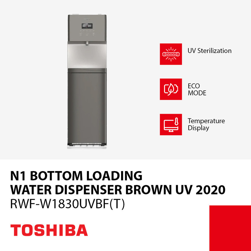 Toshiba Water Dispenser Bottom Load with UV Sterilization | Shopee Philippines