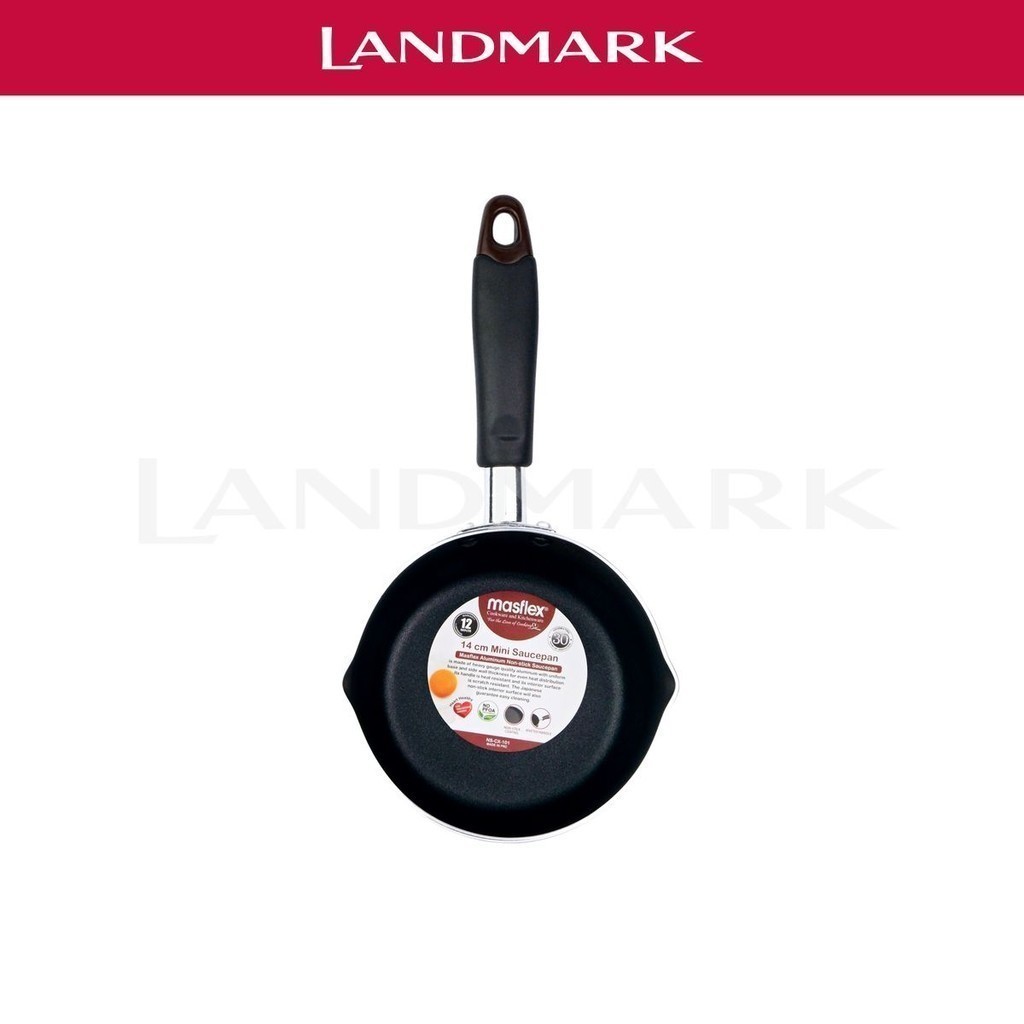 Masflex Non-stick Mini Sauce Pan 14cm with Pour Spout | Shopee Philippines