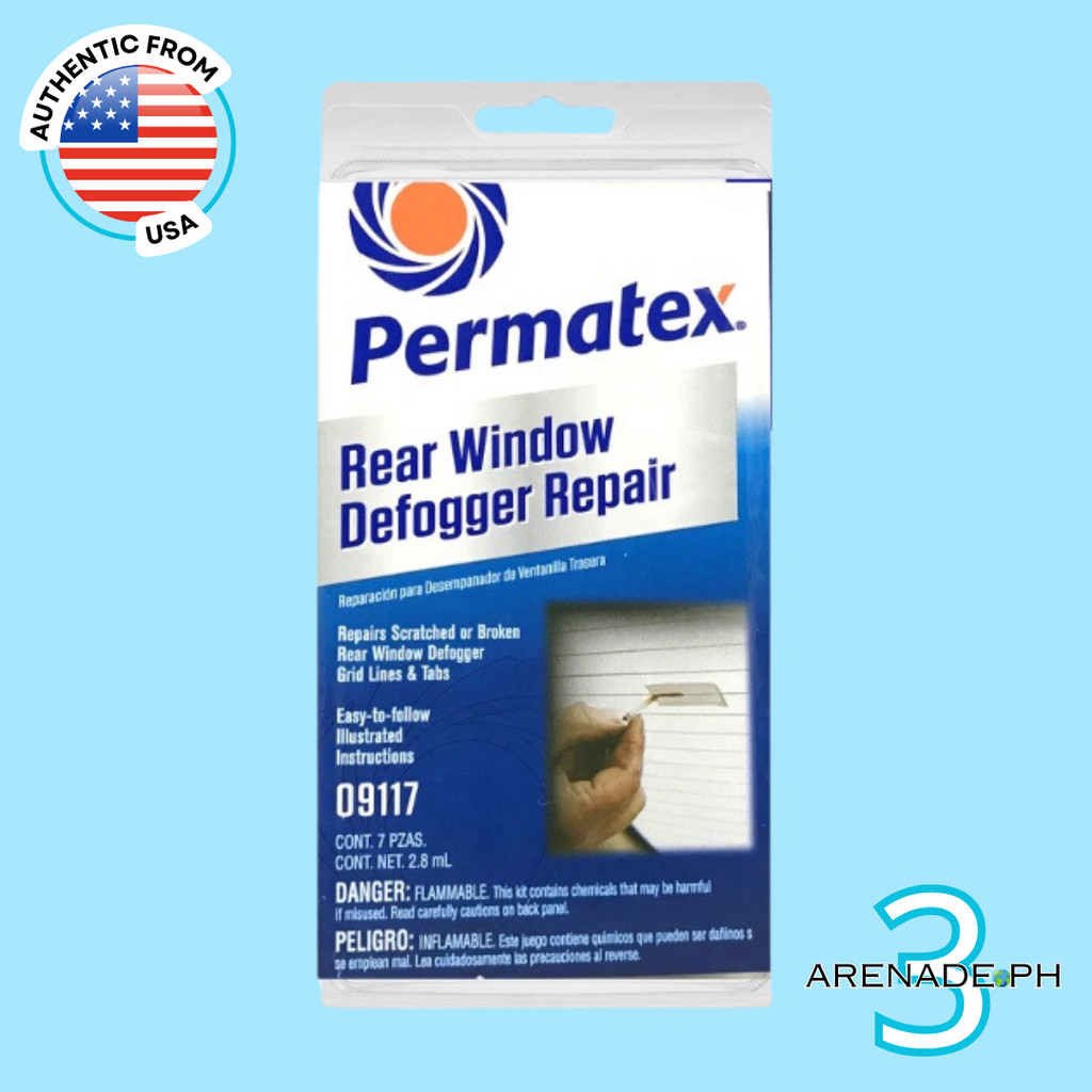 Permatex Rear Window Defogger Repair Kit, Single Unit (09117) | Shopee ...