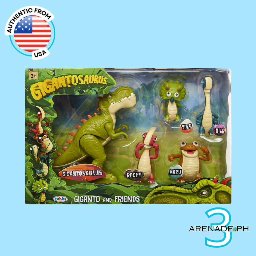 Gigantosaurus Figures Giganto & Friends Toy Action Figures for Ages 3 ...
