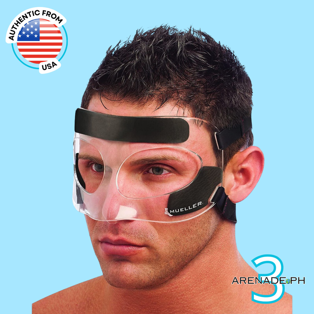 Mueller Face Guard , Protection from Impact Injuries to Nose and Face ...