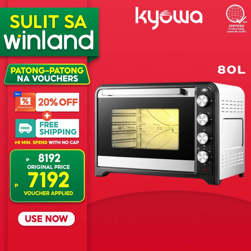 Kyowa by Winland 80 Liters Electric Oven for Baking Large Oven ...