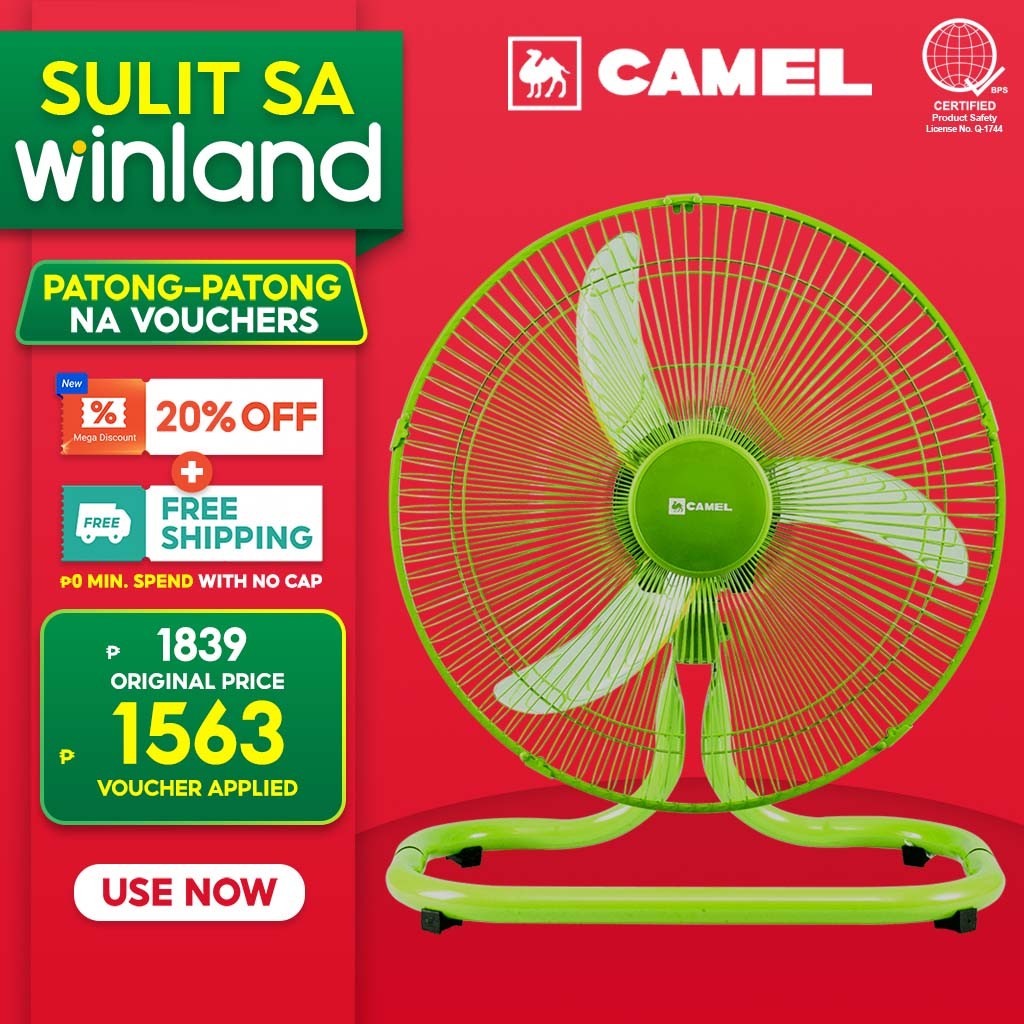 Camel Appliances by Winland 16 Inches Industrial Floor Desk Ground ...