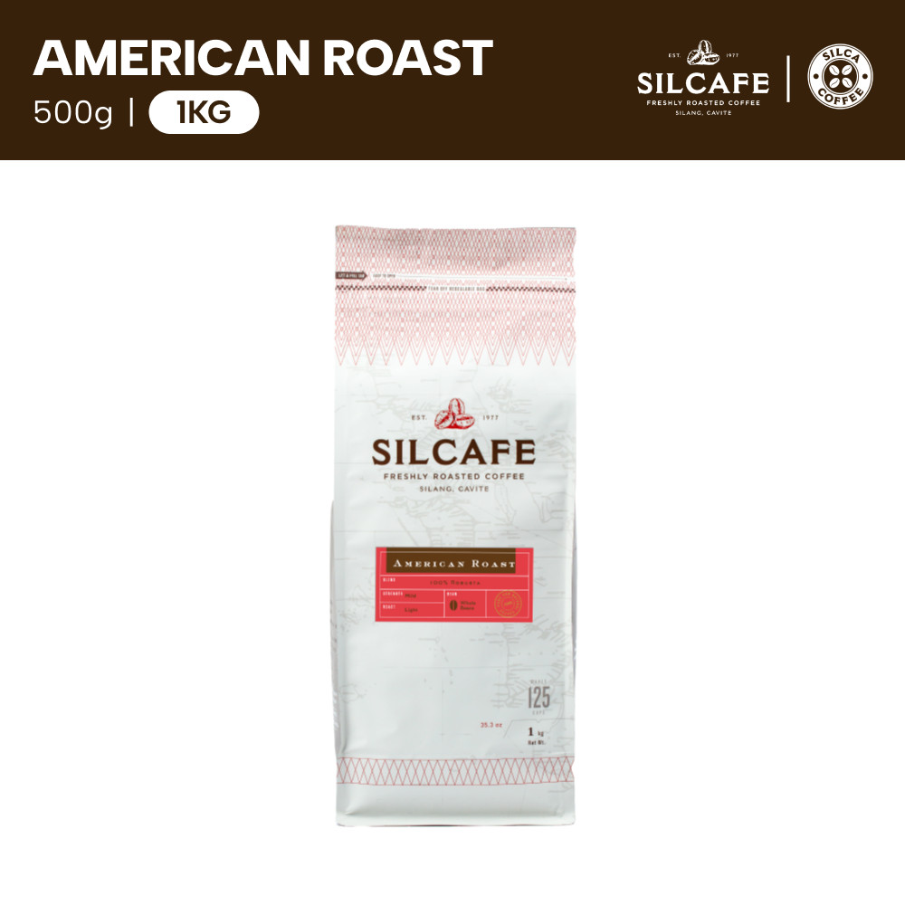 Silcafe American Roast Whole Beans Coffee - 1KG | Shopee Philippines