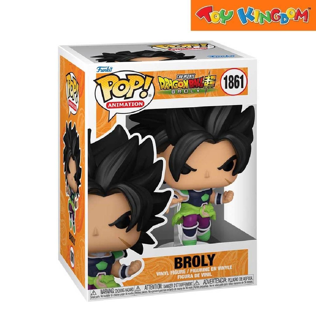 Funko Pop! Animation The Movie Dragon Ball Super Broly Vinyl Figure ...