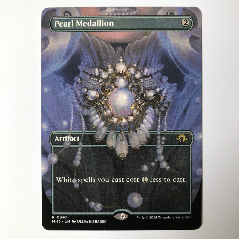 Playtest Card - Pearl Medallion (MH3) Borderless | Shopee Philippines