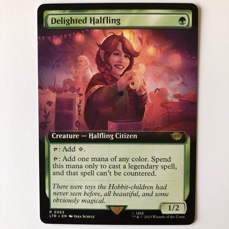 Playtest Card - Delighted Halfling (LTR) EA | Shopee Philippines