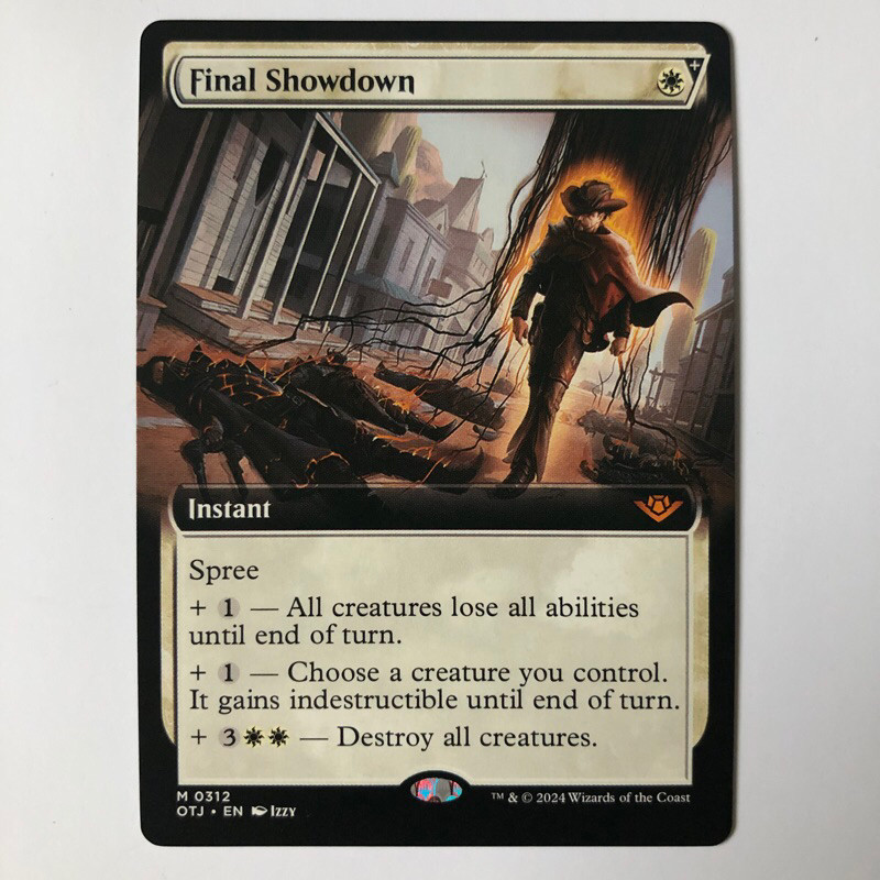Playtest Card - Final Showdown (OTJ) EA | Shopee Philippines