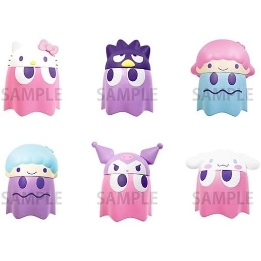 Pac-Man x Sanrio Characters Chibi Correct Figure Vol. 2 (Box), Approx ...