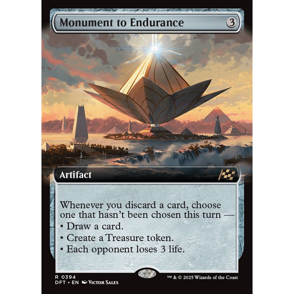 Monument to Endurance foil Aetherdrift DFT MTG Magic the Gathering ...