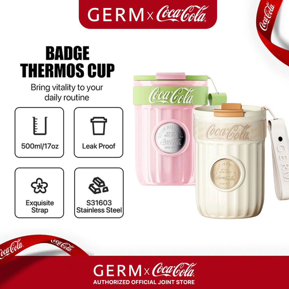 GERM X Coca-Cola B55/B66 Coffee Cup Double Wall Hot&Cold 316 Stainless ...