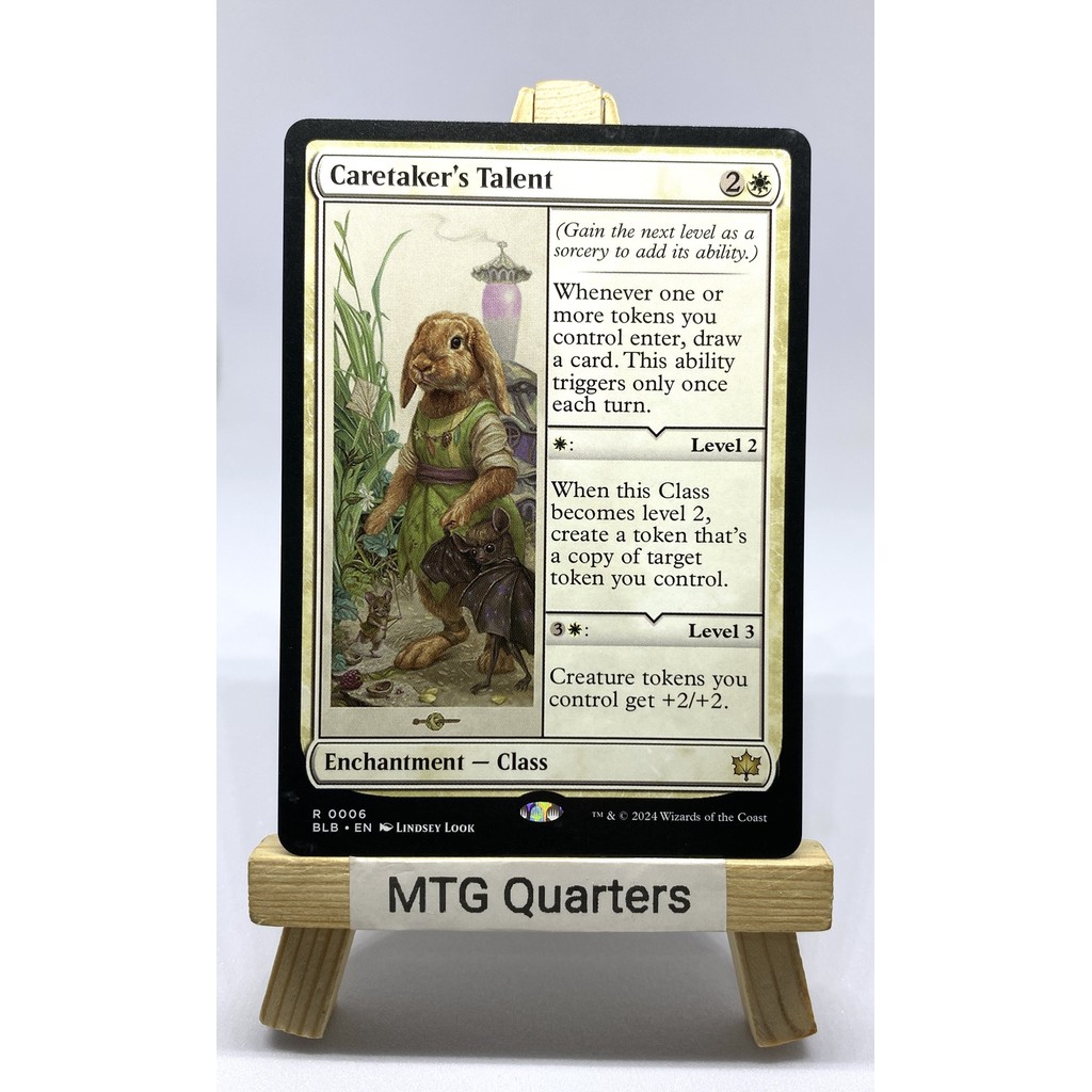 Pr0xy Card - Caretaker's Talent | Bloomburrow (BLB) | Shopee Philippines